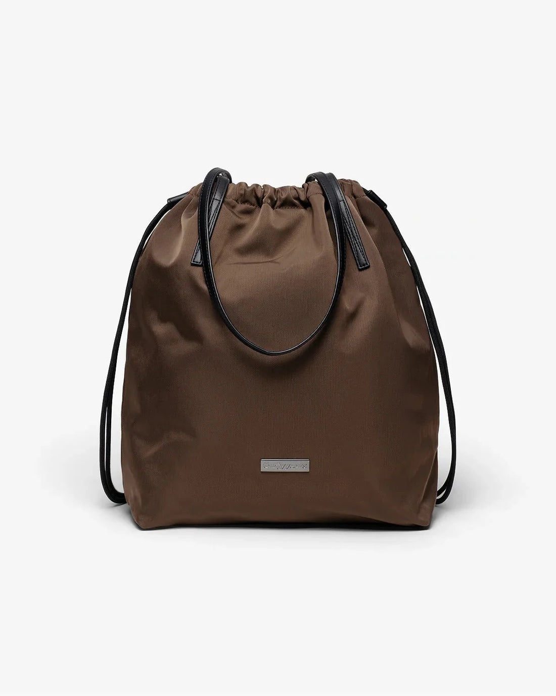 Drawstring Shoulder Bag in Brown | Shop Thirty Years