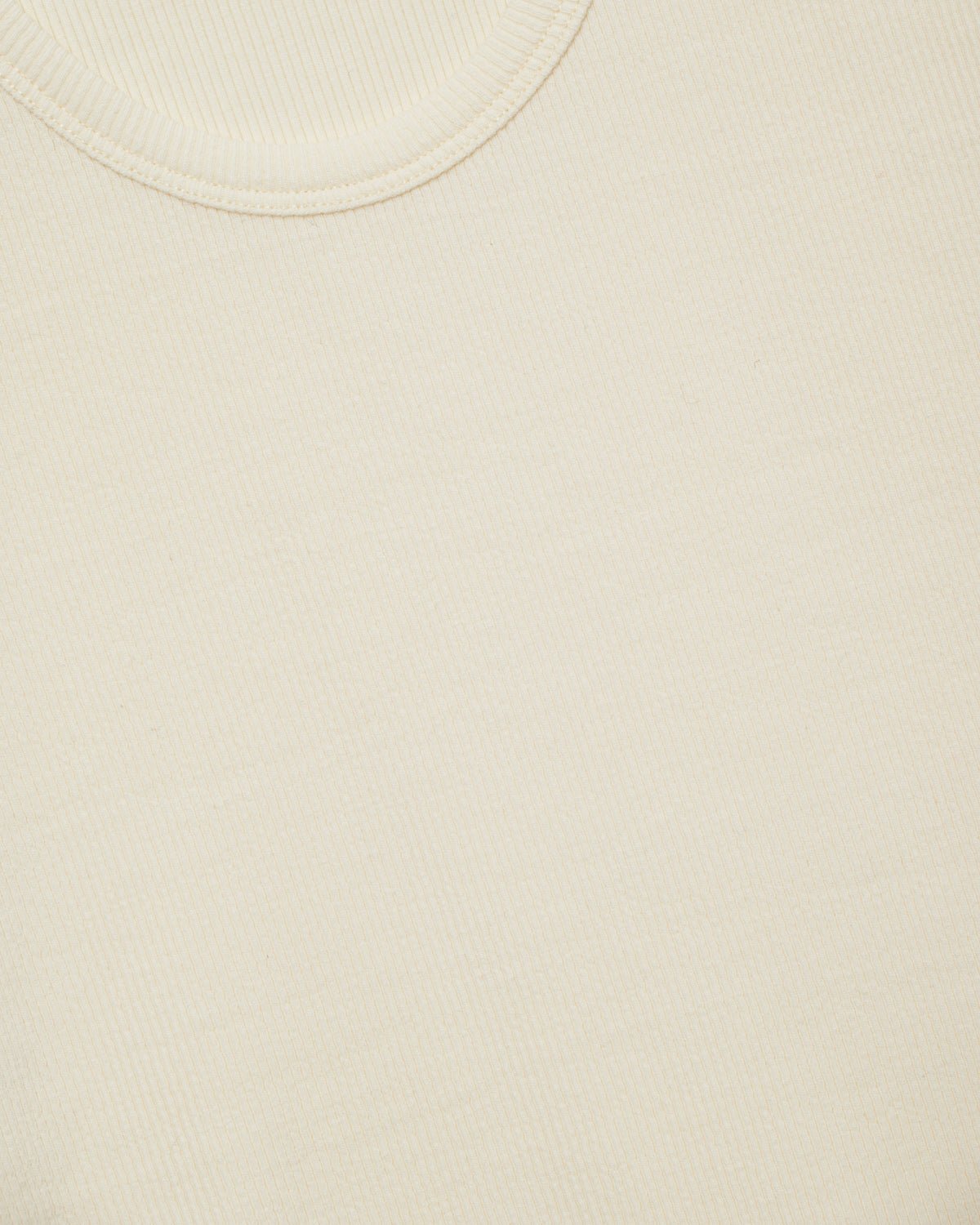 Demi Ribbed Tank - Buttermilk
